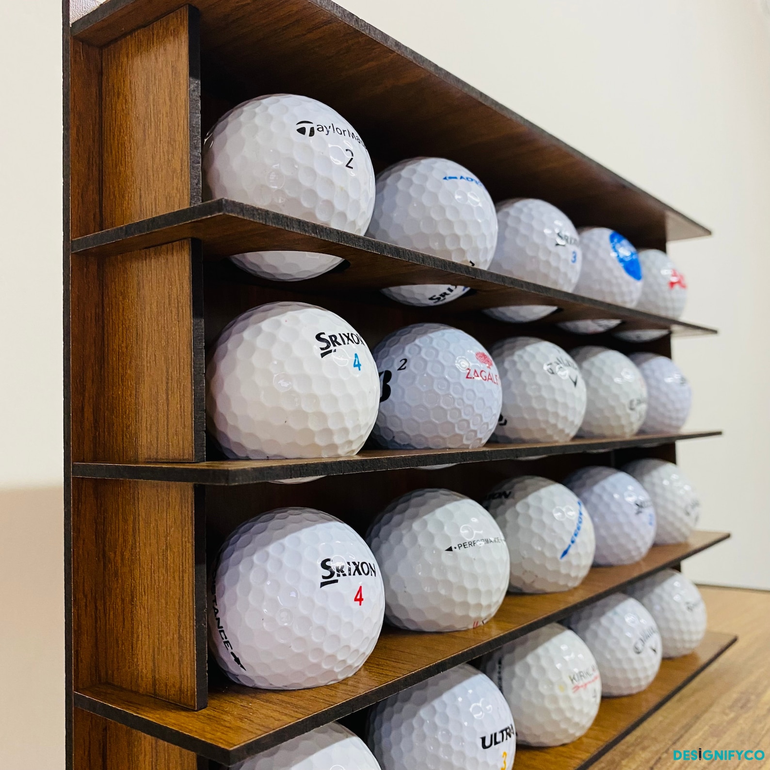 Golf Ball Display Case for 20 Ball Golf Ball Holder Golf - Etsy