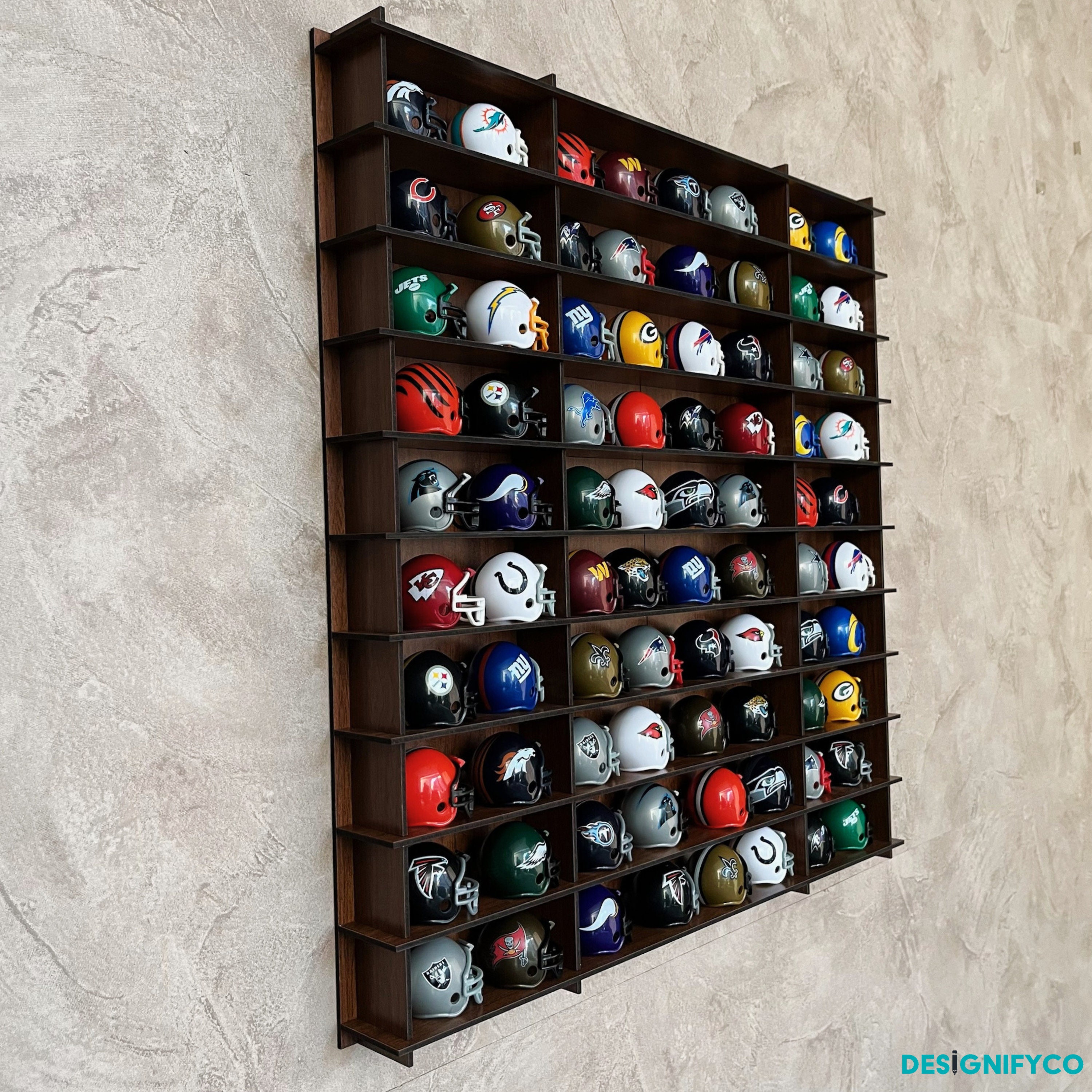 Old Black Football Helmets Display Case,hockey Memorabilia Organizer ...