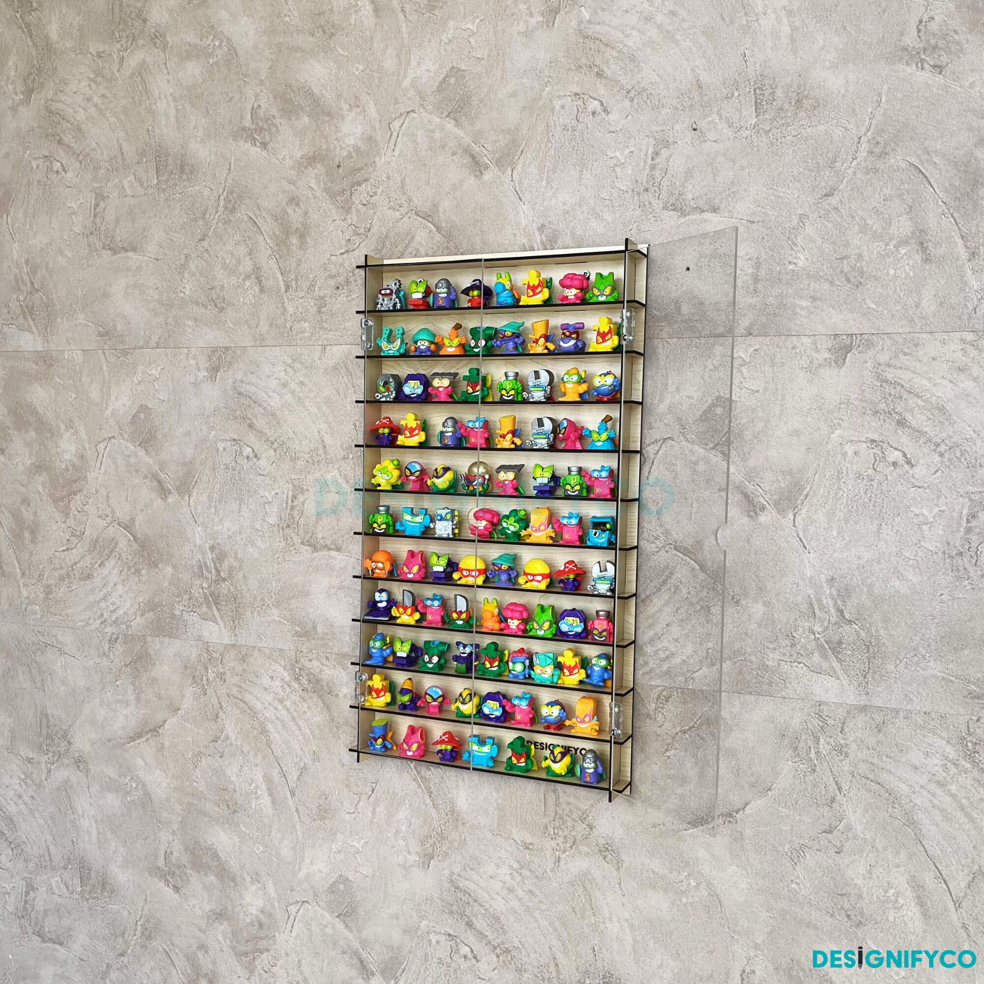 Super T. Display Shelf 12 Color Options,super Hero Showcase Stand ...