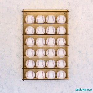 Baseball Holder Rack ,baseball Cabinet,baseball Display Case Stand ...