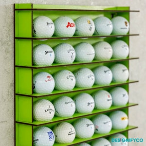 GREEN Golf Ball Display ,golf Ball Shelf,golf Ball Shelves,golf Ball ...