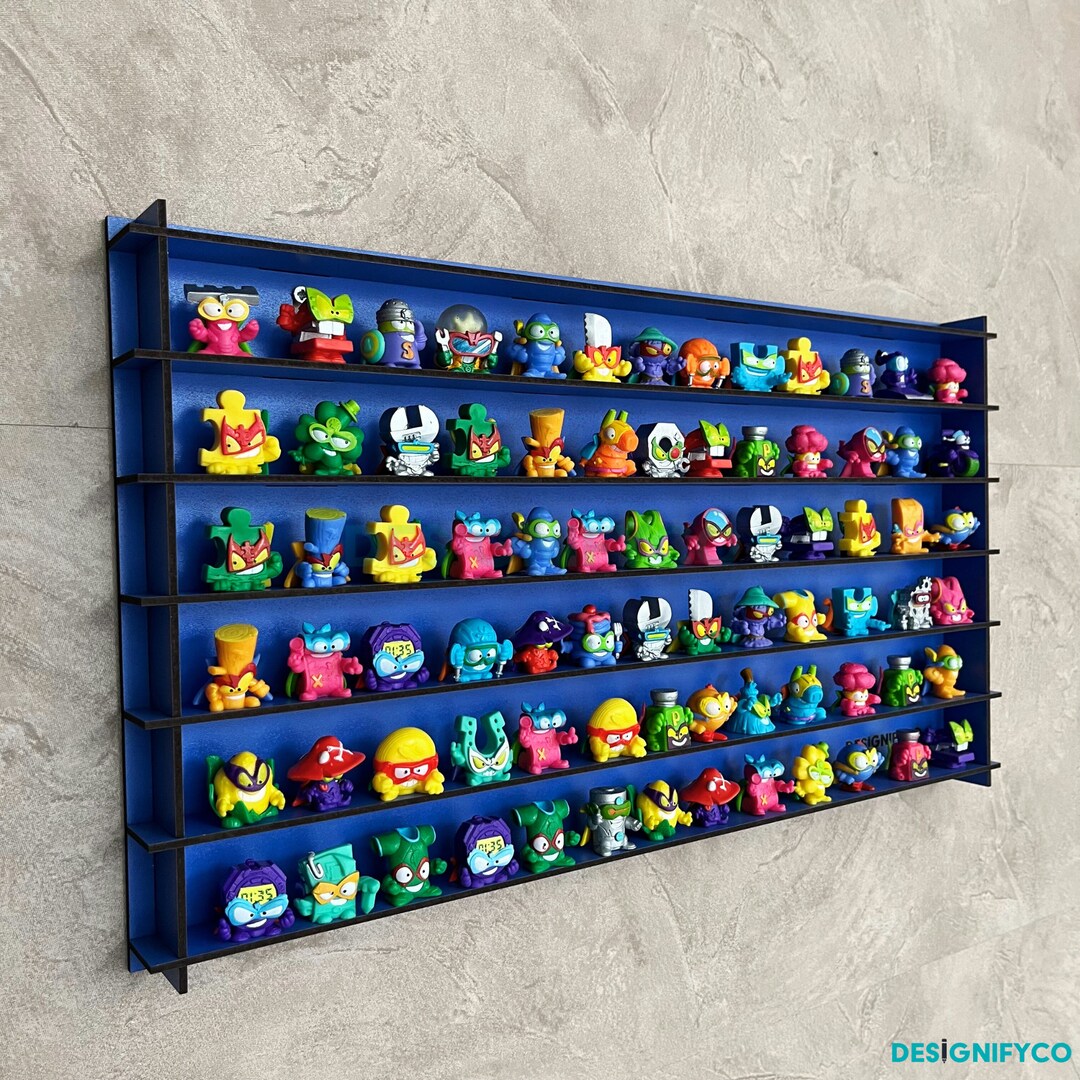 Blue Super Display Things Stand ,s.things Display Racks,action Figure ...