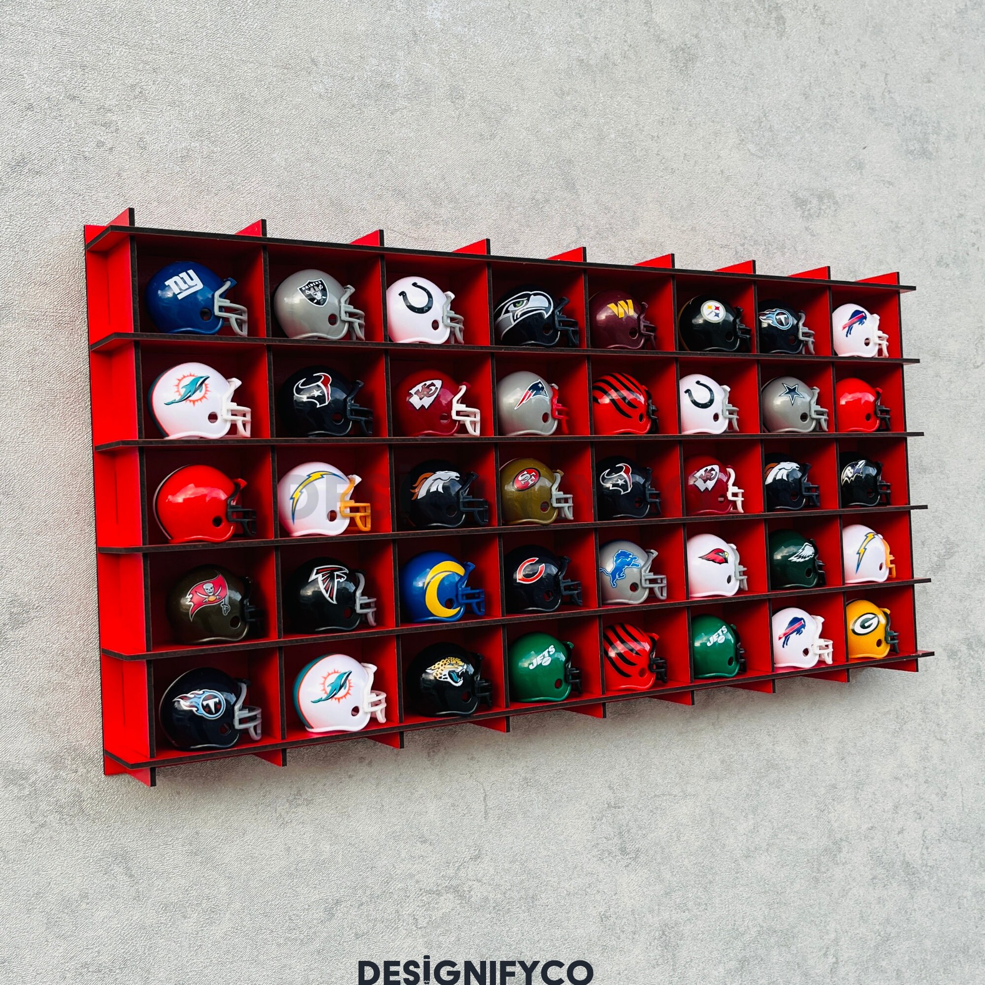 Limited Offer! Football Mini Helmets Display Case,hockey Memorabilia ...
