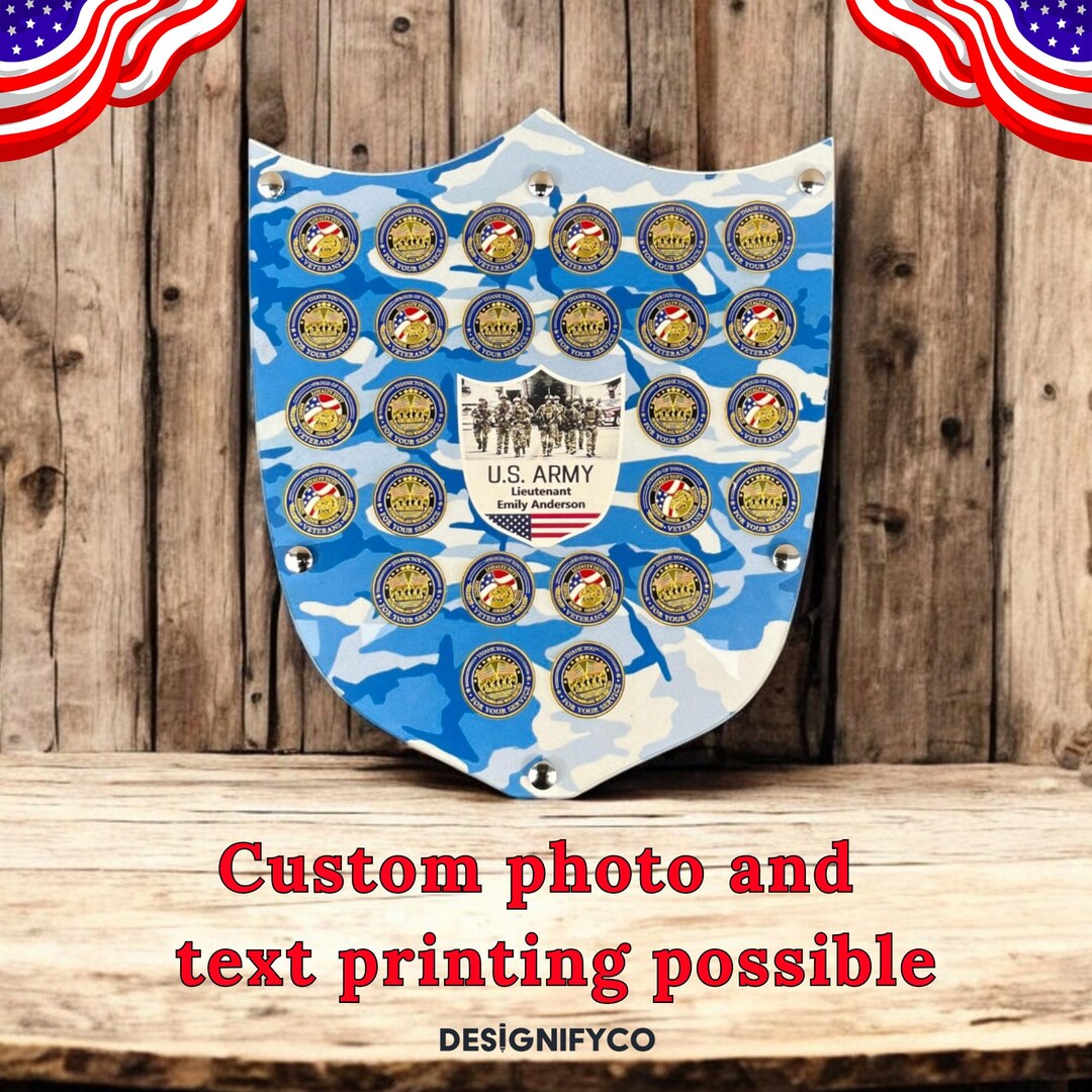 Custom Challenge Coin Display Holder,military Coin Display,military ...
