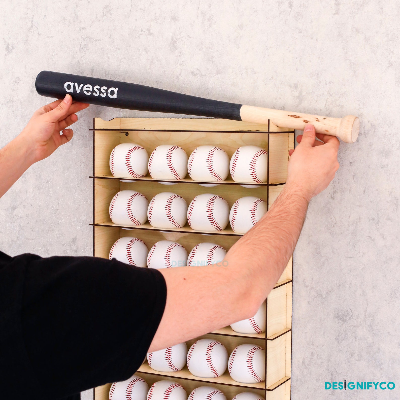 Baseball Holder Rack ,baseball Cabinet,baseball Display Case Stand ...