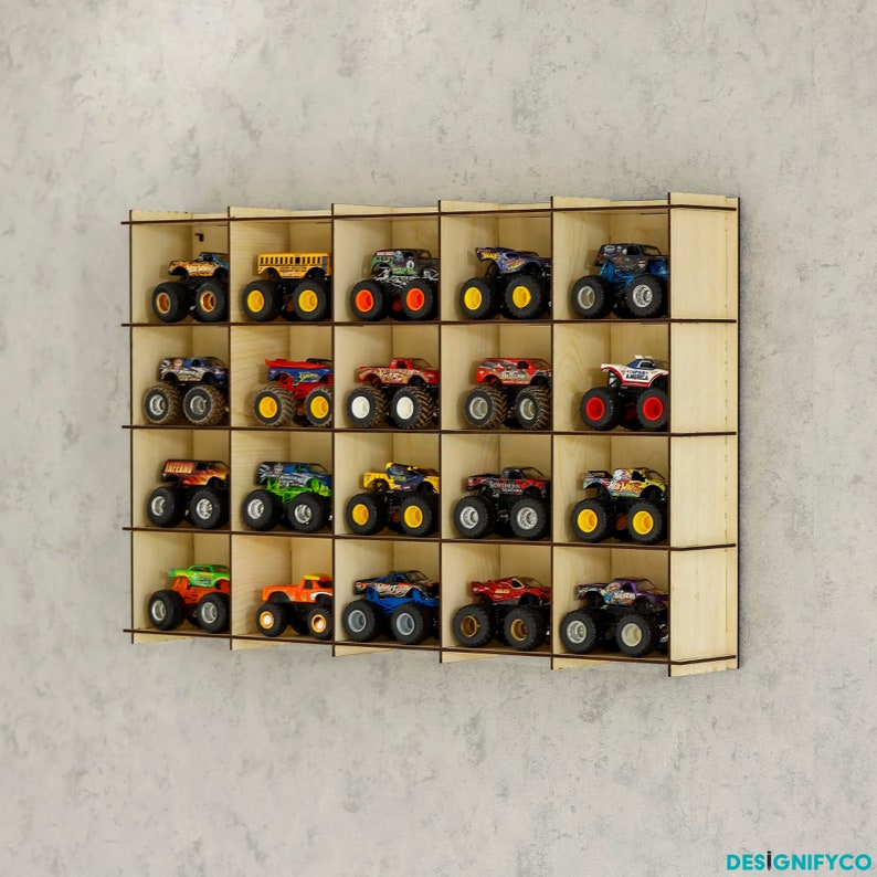 Monster Truck Shelf,monster Truck Display Case|monster Truck Storage ...