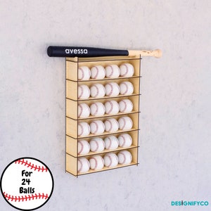Baseball Holder Rack ,baseball Cabinet,baseball Display Case Stand ...