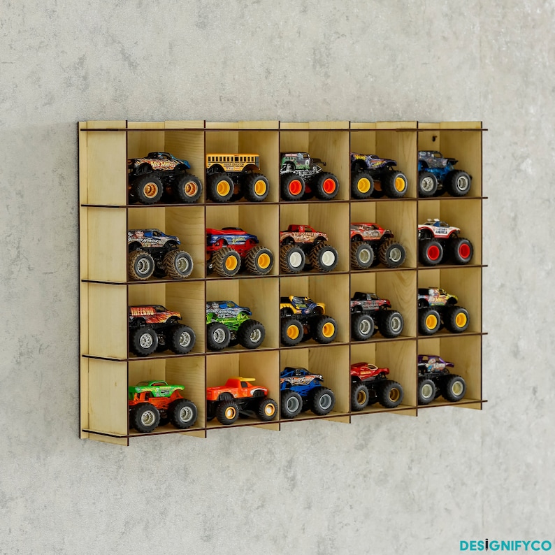 Monster Truck Shelfmonster Truck Display Casemonster Truck - Etsy