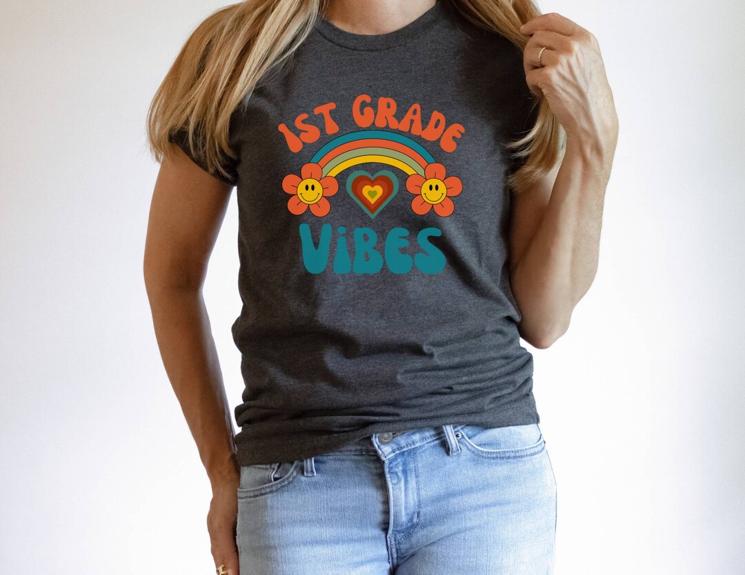 First Grade Teacher Shirt, 1st Grade Teacher Shirt, Teacher Gifts ...