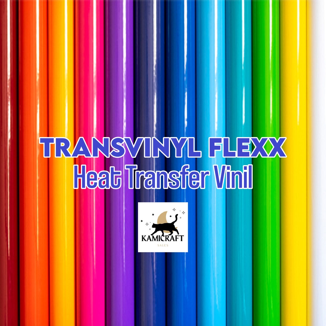20 Pack 10'' X 3FT Heat Transfer Vinyl Rolls,htv Heat Transfer Vinyl ...