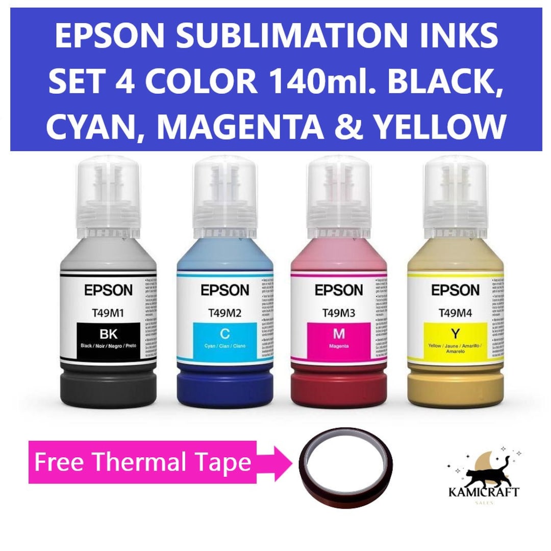 Epson Sublimation Inks for Epson F570 and Epson F170 Sublimation ...