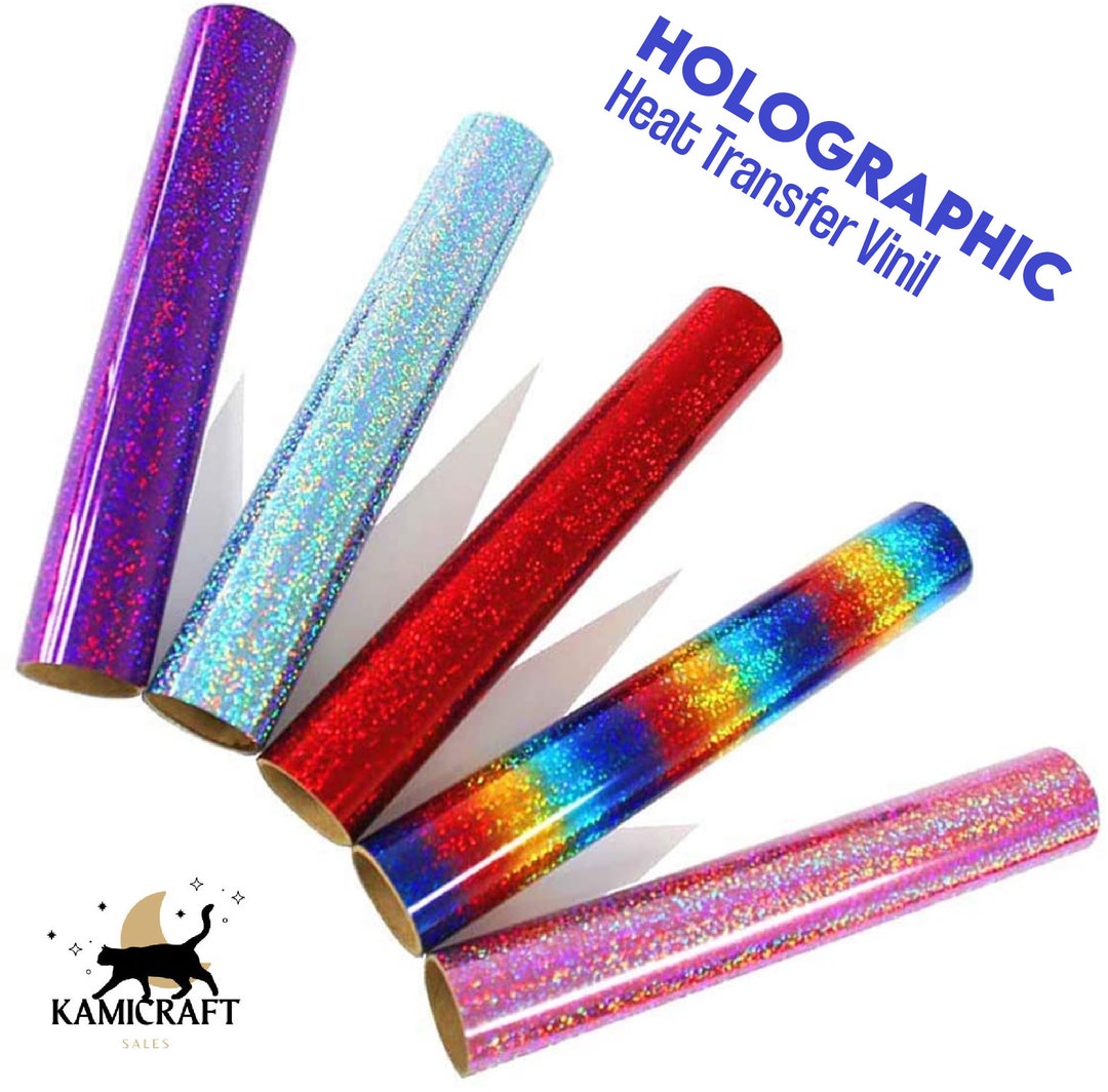 Holographic Heat Transfer Vinyl - HTV for T-shirts - Etsy