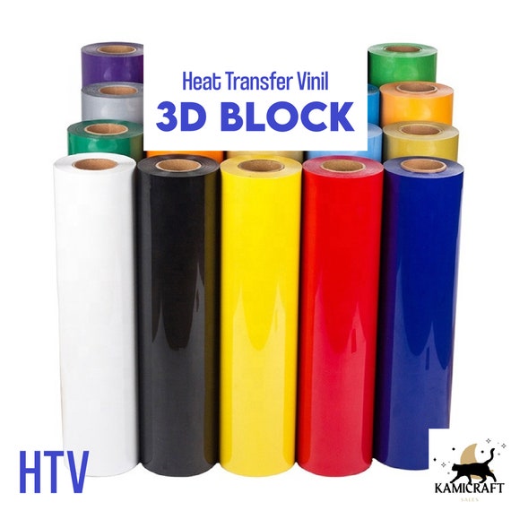Bulky 3D 12x 20 / 1 Sheet / Thick HTV / Thick / - Etsy
