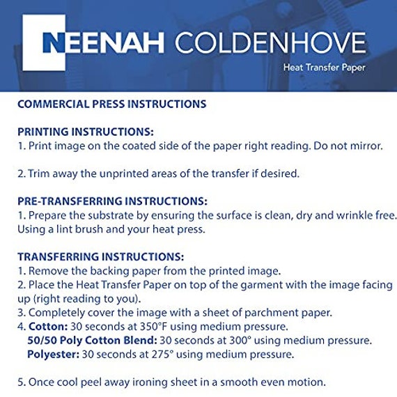 FREE PTFE PRESSING SHEET & 3G Jet Opaque Heat Transfer Paper 8.5x11 ...