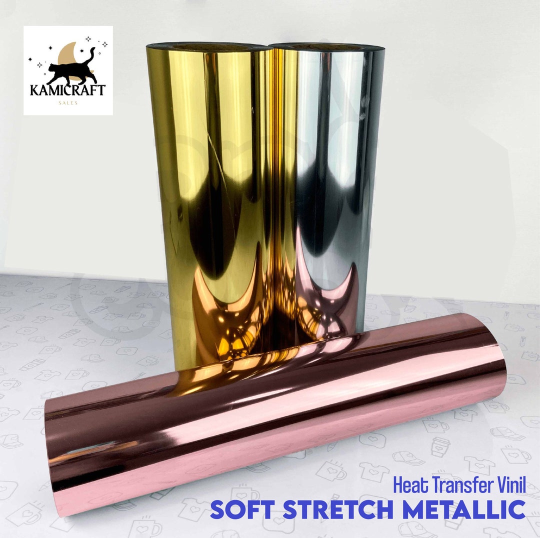 11 Pack 12"x10" Foil HTV Vinyl for T-shirts,metallic HTV Heat Transfer ...