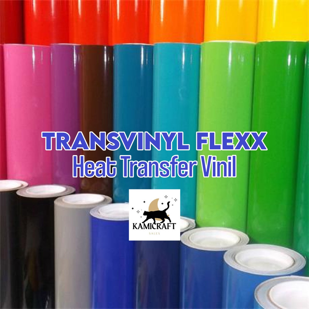 25 Sheets 12x10" Heat Transfer Vinyl Sheets Bundle,vinyl Sheets,htv for ...