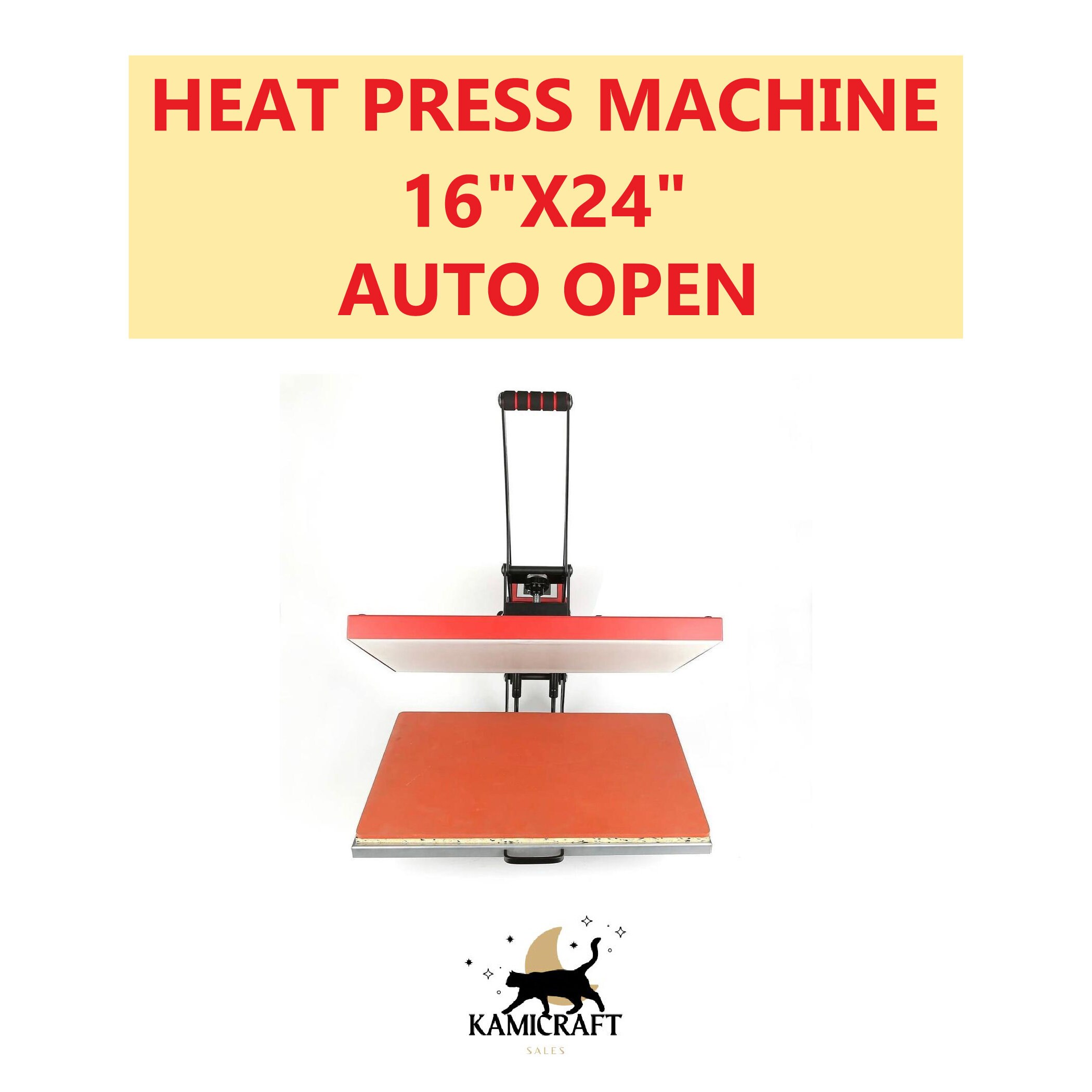 Heat Press Machine 16 X 24 Auto-open W/ Drawer 1 - Etsy