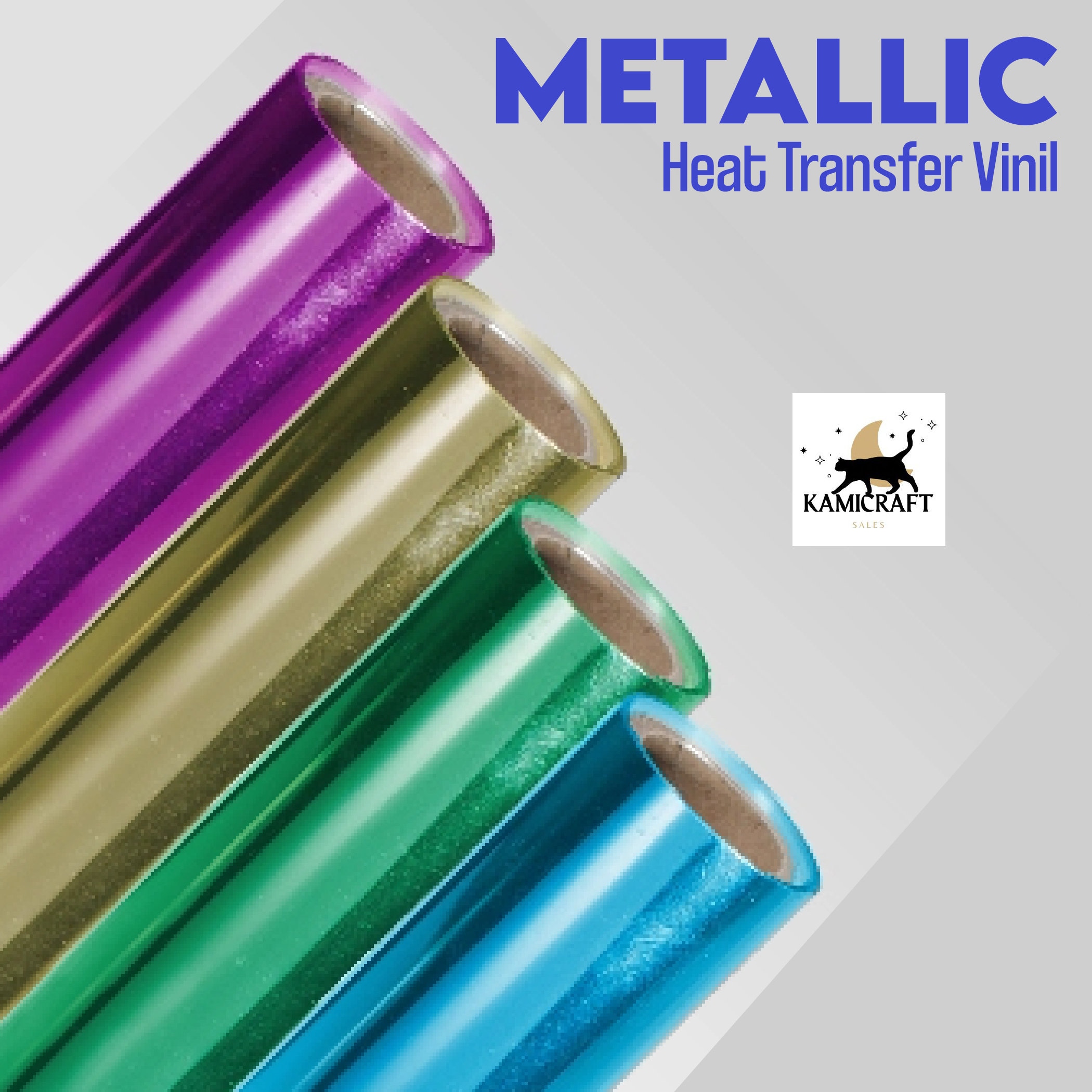Metallic Heat Transfer Vinyl Sheets, Mirror HTV - Etsy