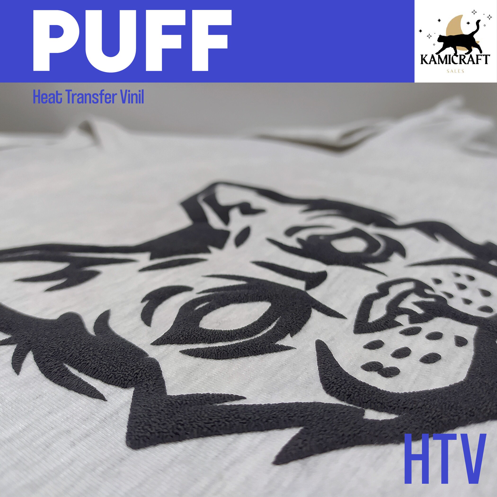 3D Puff - Foam Vinyl, HTV, 10x12 Rough Cut Puff HTV, Puff Vinyl, 10x12 ...