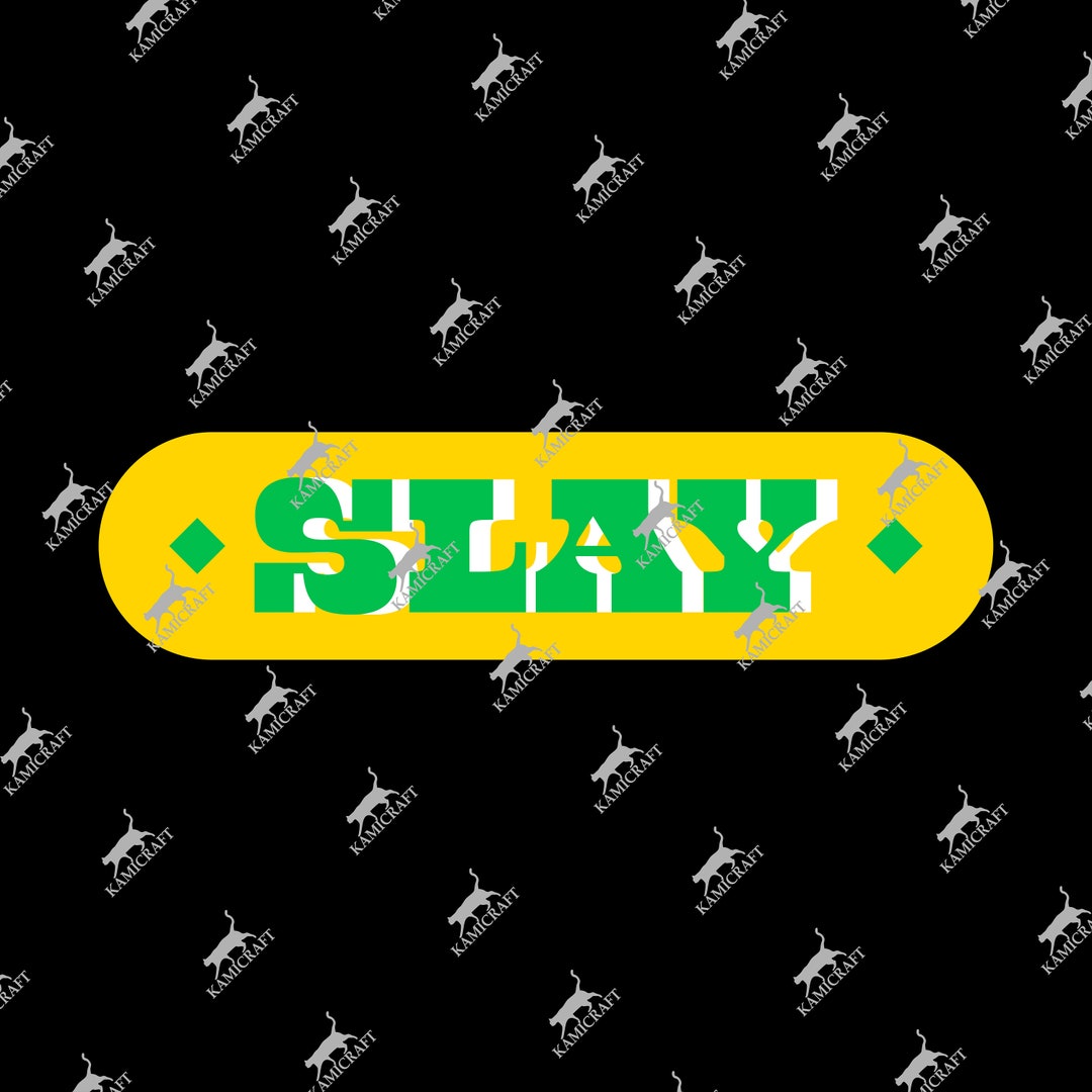 SLAY PNG & SVG No Background, Instant Download - Etsy