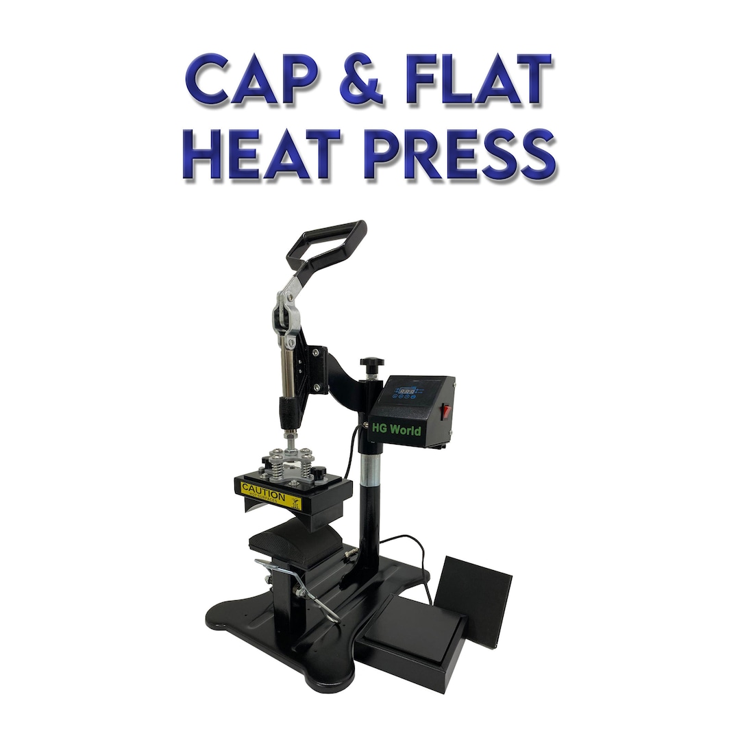 Cap Hat Heat Press Machine Manual Open Cap Heat Press 2 in 1 - Etsy