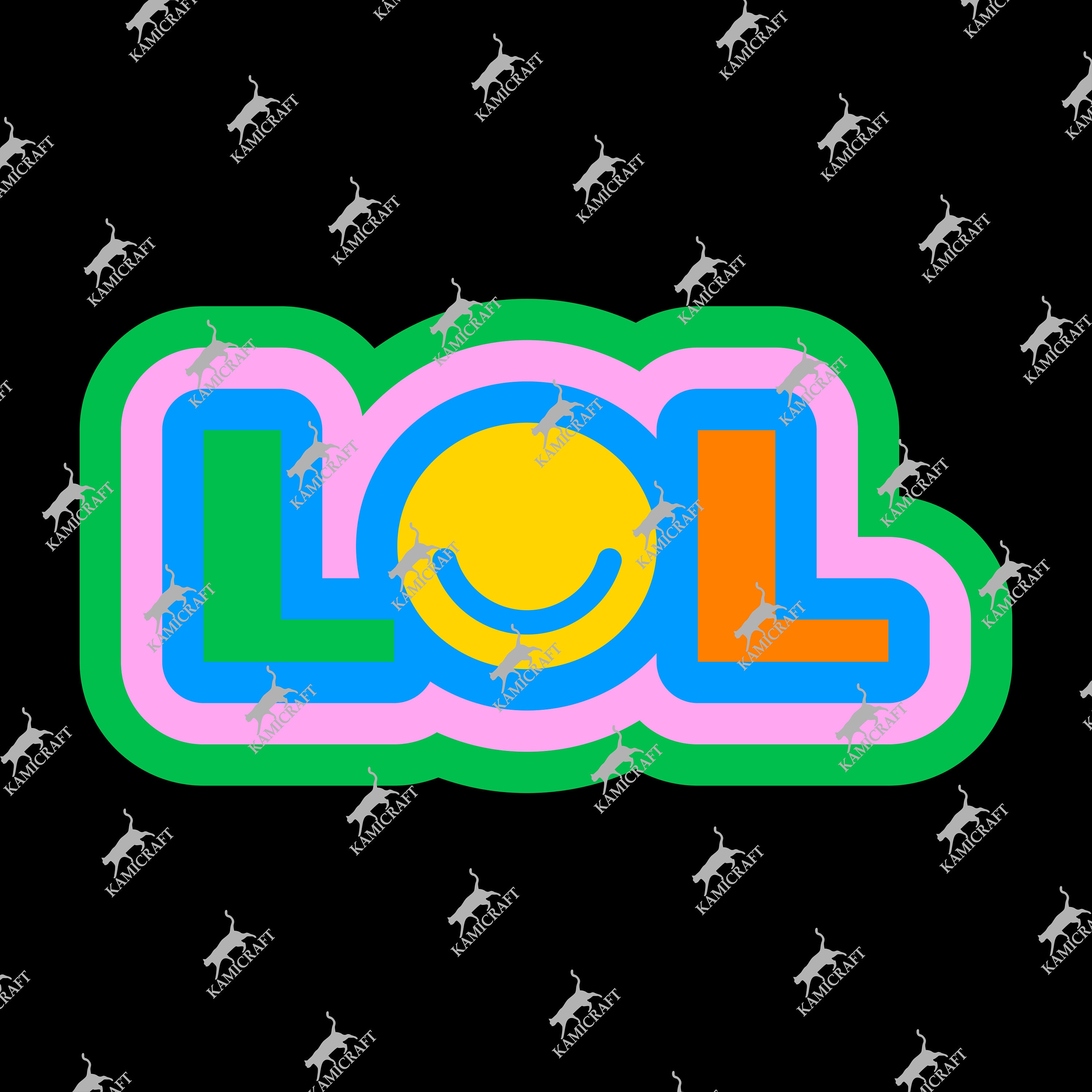 LOL PNG & SVG No Background, Instant Download - Etsy