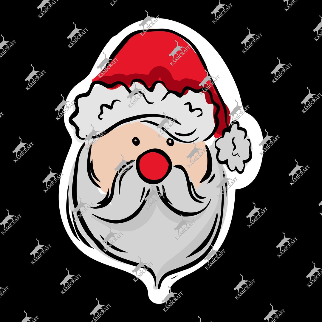 Santa Claus PNG & SVG No Background, Instant Download - Etsy