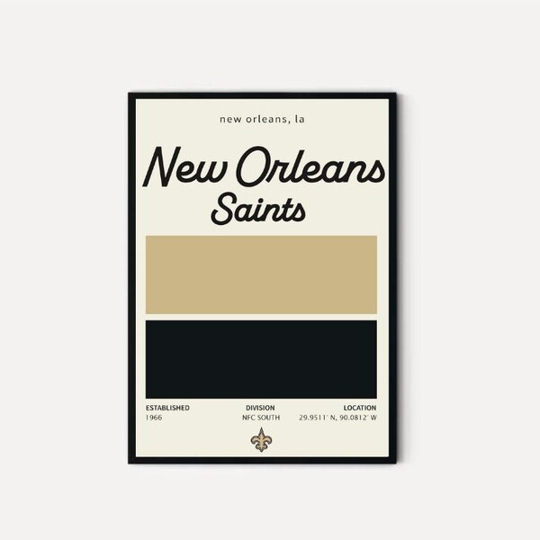 Saints Football - Etsy