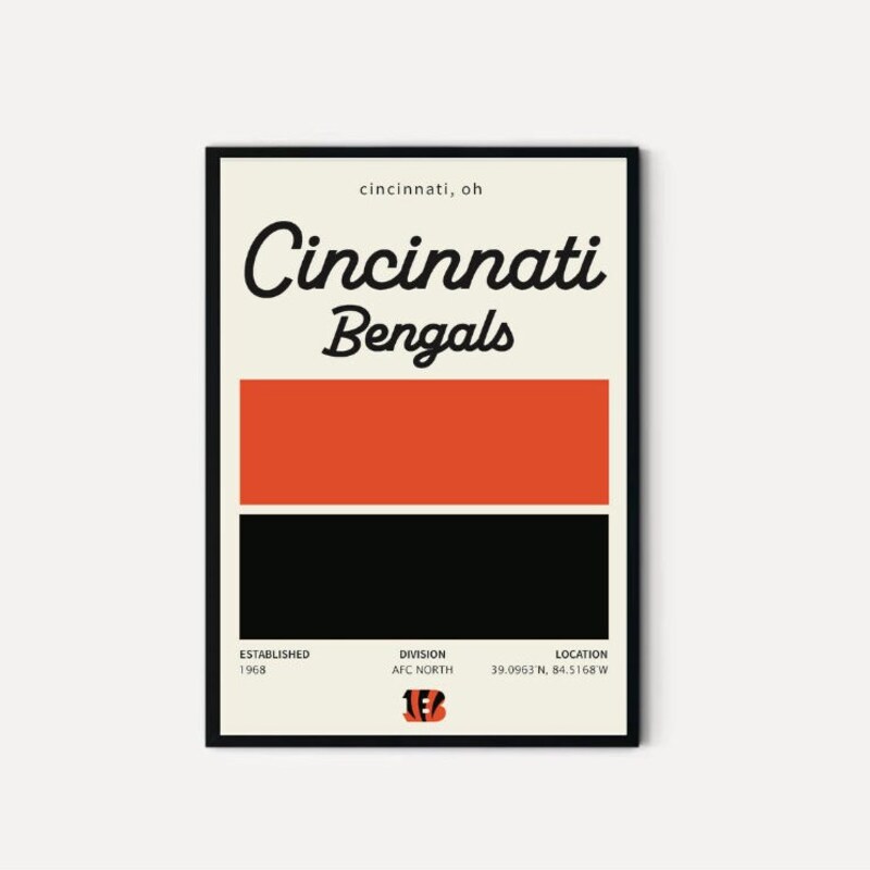 Bengals Nfl - Etsy