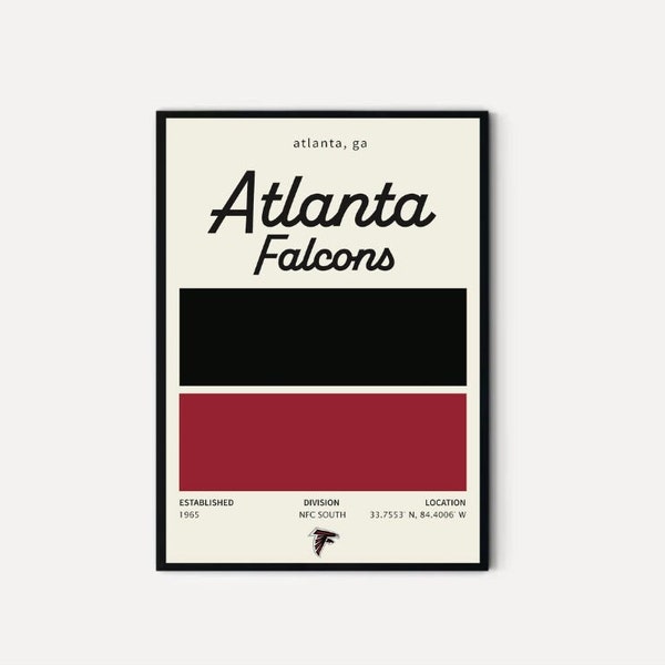 Atlanta Falcons - Etsy