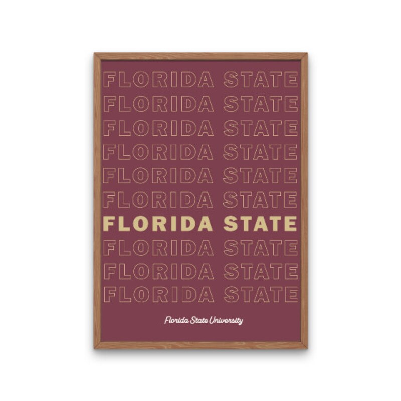Fsu Printable - Etsy