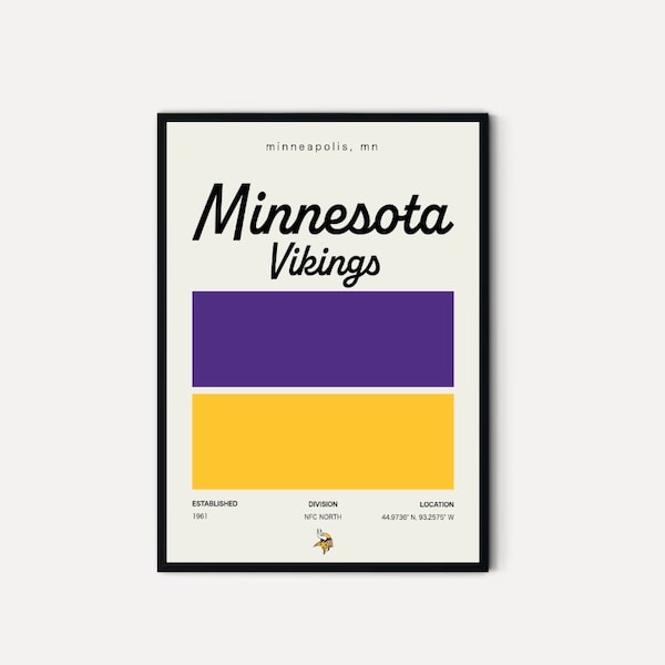 Minnesota Vikings - Etsy