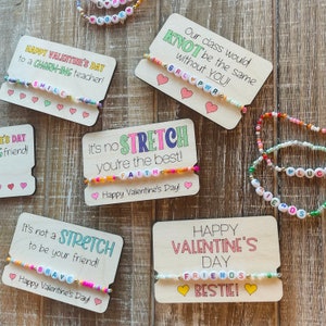 Valentine Bracelet Cards Svg, Digital Download, Files for Kids, Gifts ...