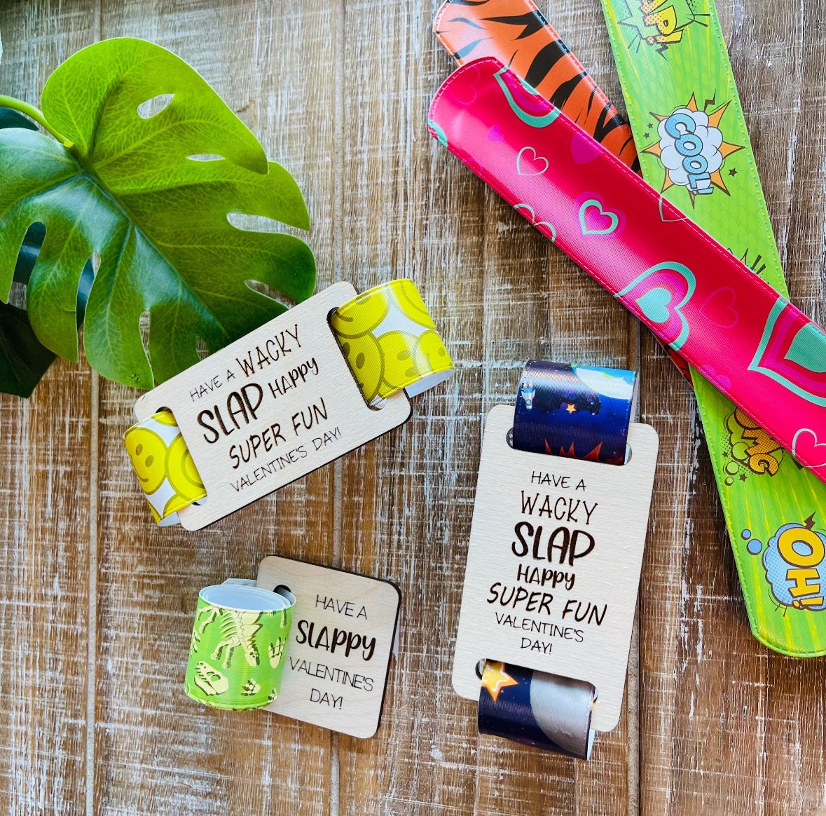 Valentine Slap Bracelet Cards Svg, Digital Download, Files for Kids ...