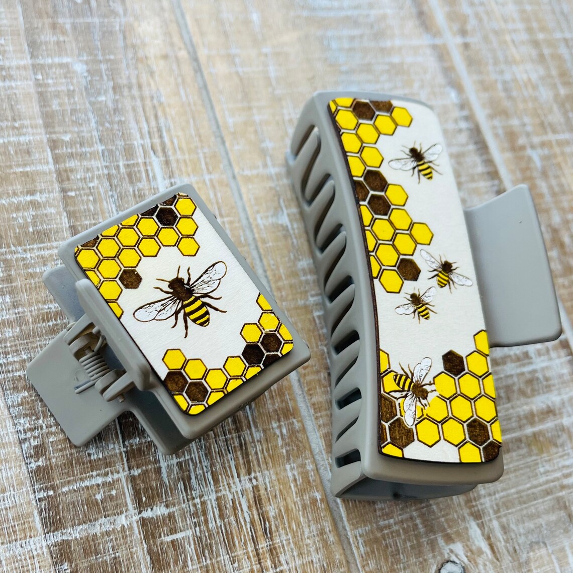 Claw Clip SVG Honey Bee Claw Clip Svg Digital Download - Etsy