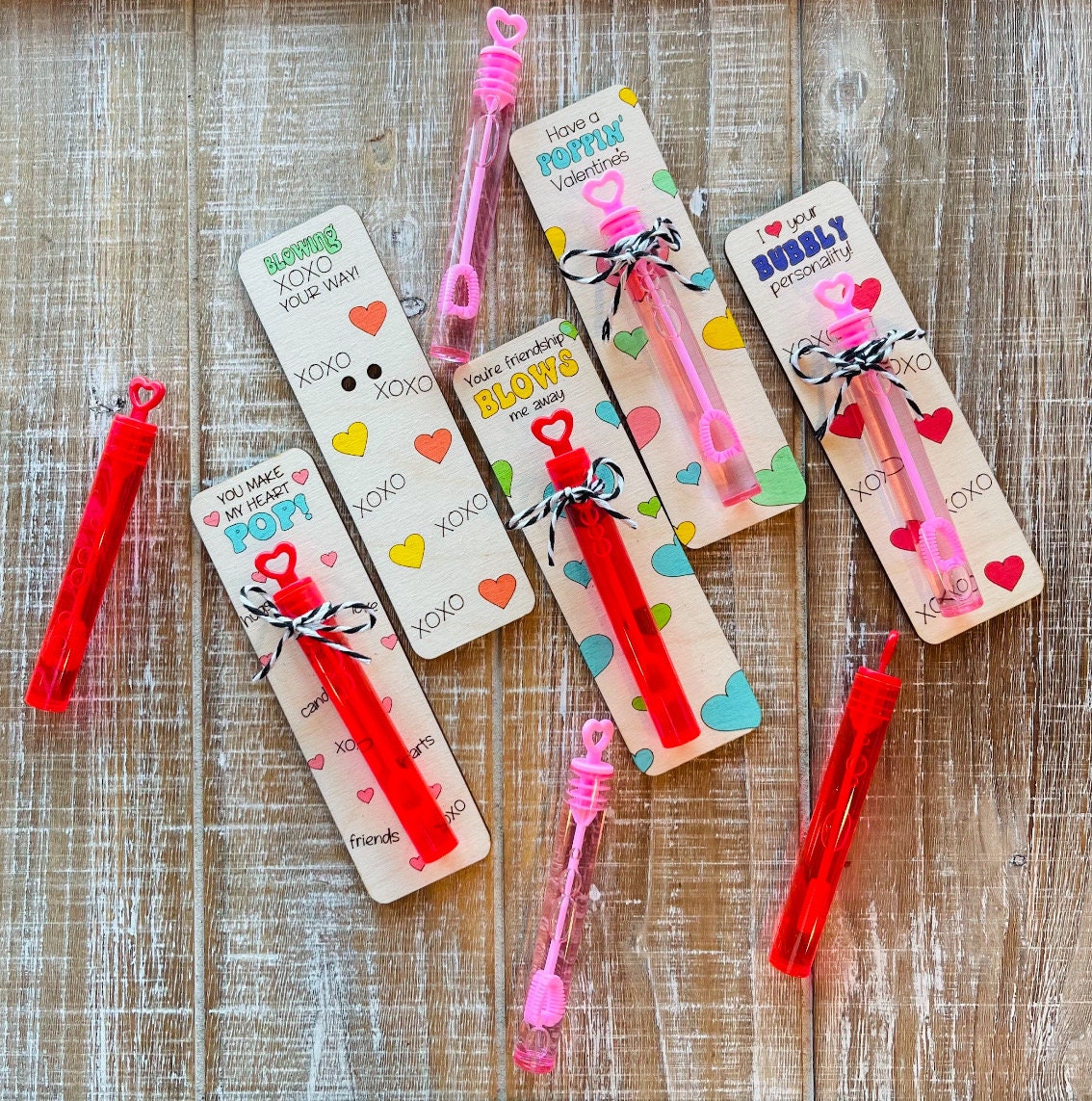 Valentine Bubble Wand Cards Svg, Digital Download, Files for Kids ...