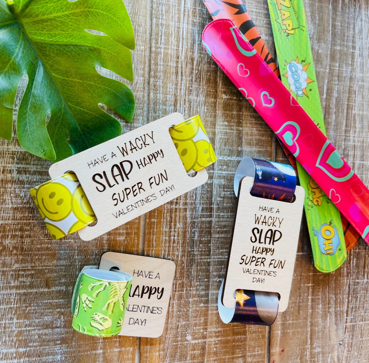 Valentine Slap Bracelet Cards Svg, Digital Download, Files for Kids ...