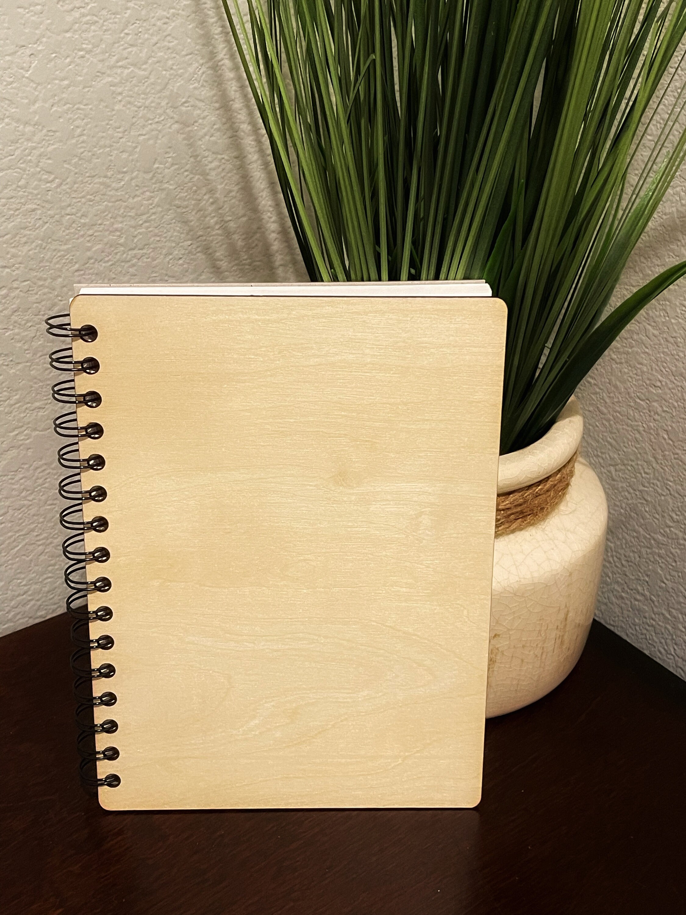 Notebook Cover Laser File, Wooden Notepad Cover, Glowforge Tested, Cut ...