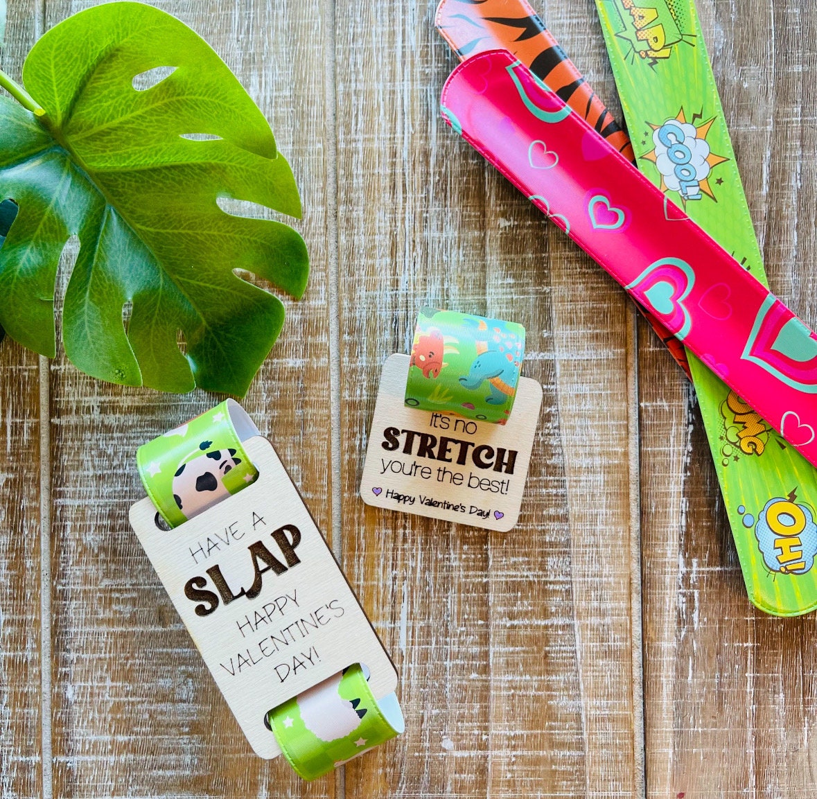 Valentine Slap Bracelet Cards Svg, Digital Download, Files for Kids ...