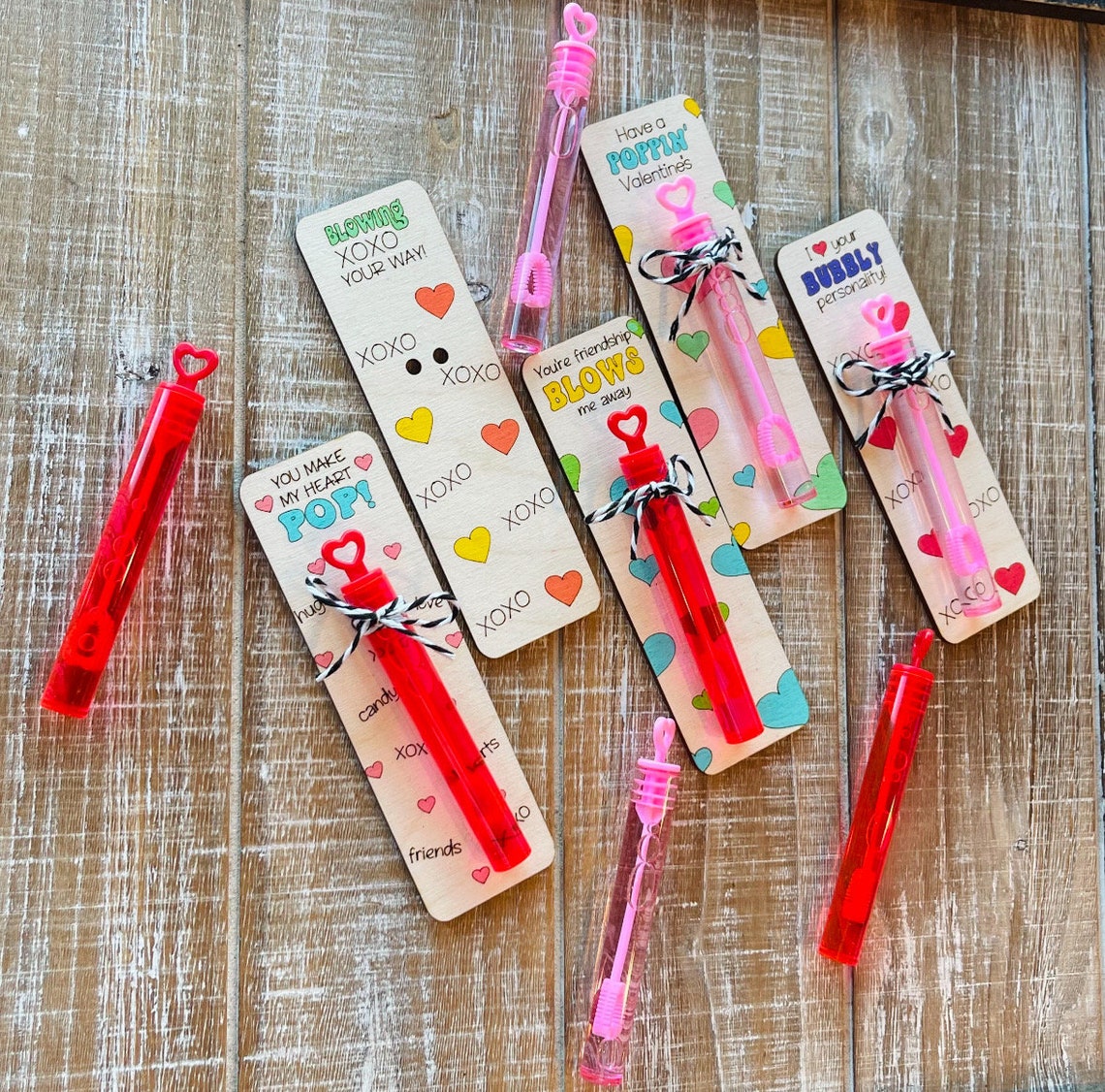 Valentine Bubble Wand Cards Svg, Digital Download, Files for Kids ...