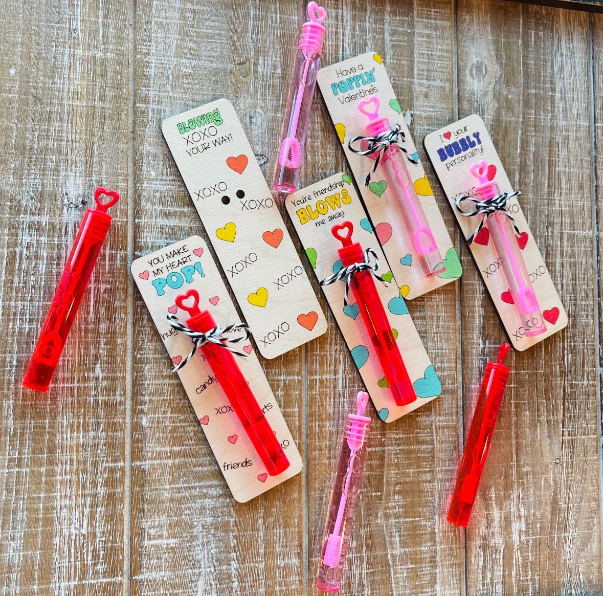 Valentine Bubble Wand Cards Svg, Digital Download, Files for Kids ...