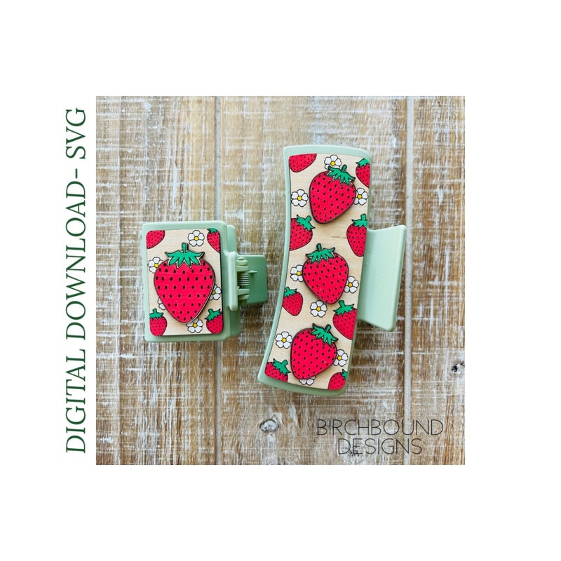 Fruit Claw Clip - Etsy