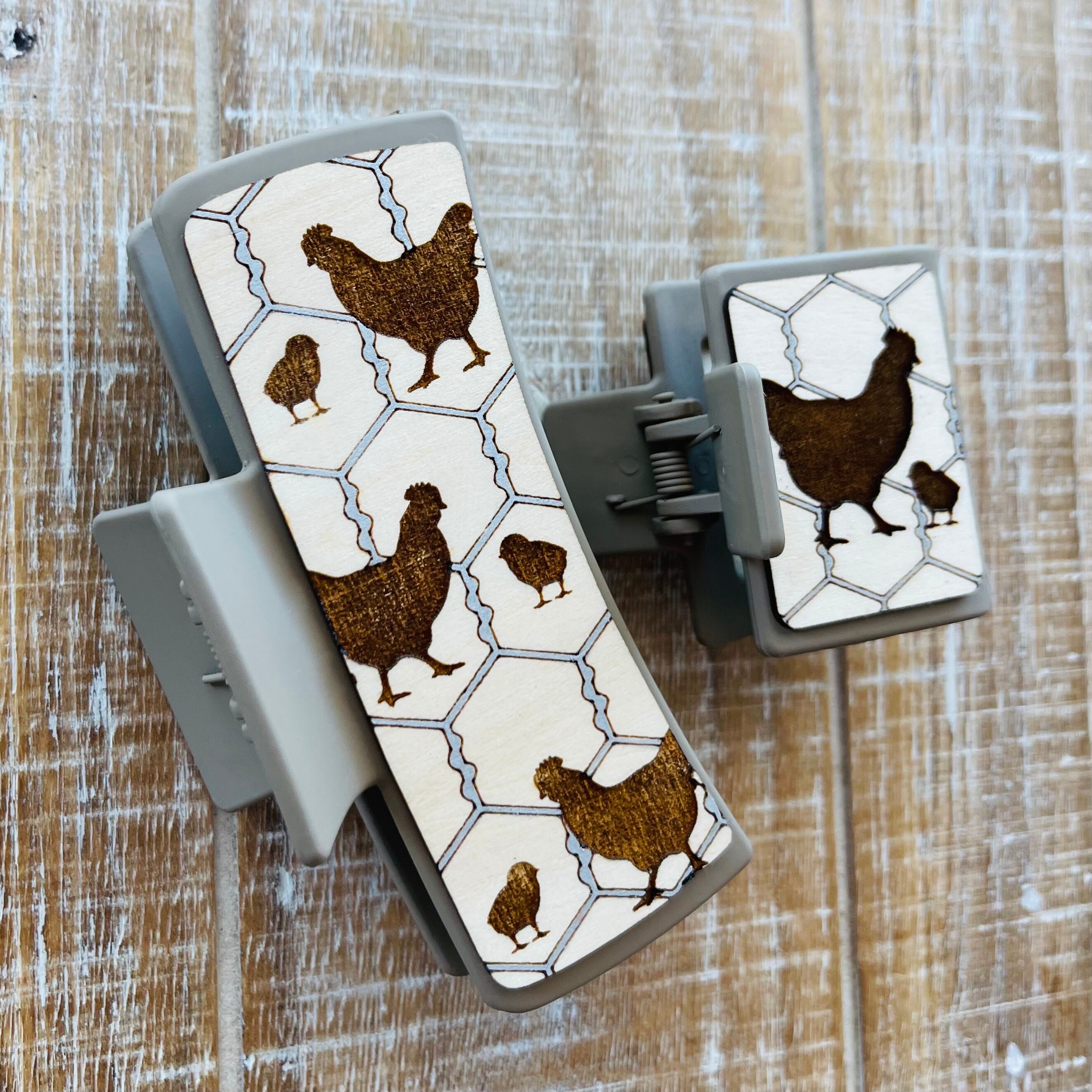 Claw Clip SVG, Chicken and Chick Claw Clip Svg, Farm Animal Claw Clip ...