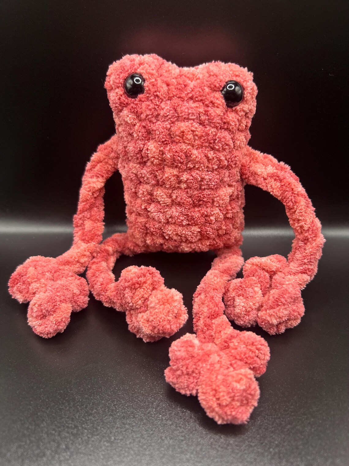 Crocheted Leggy Frog Stuffed Animal Amigirumi - Etsy