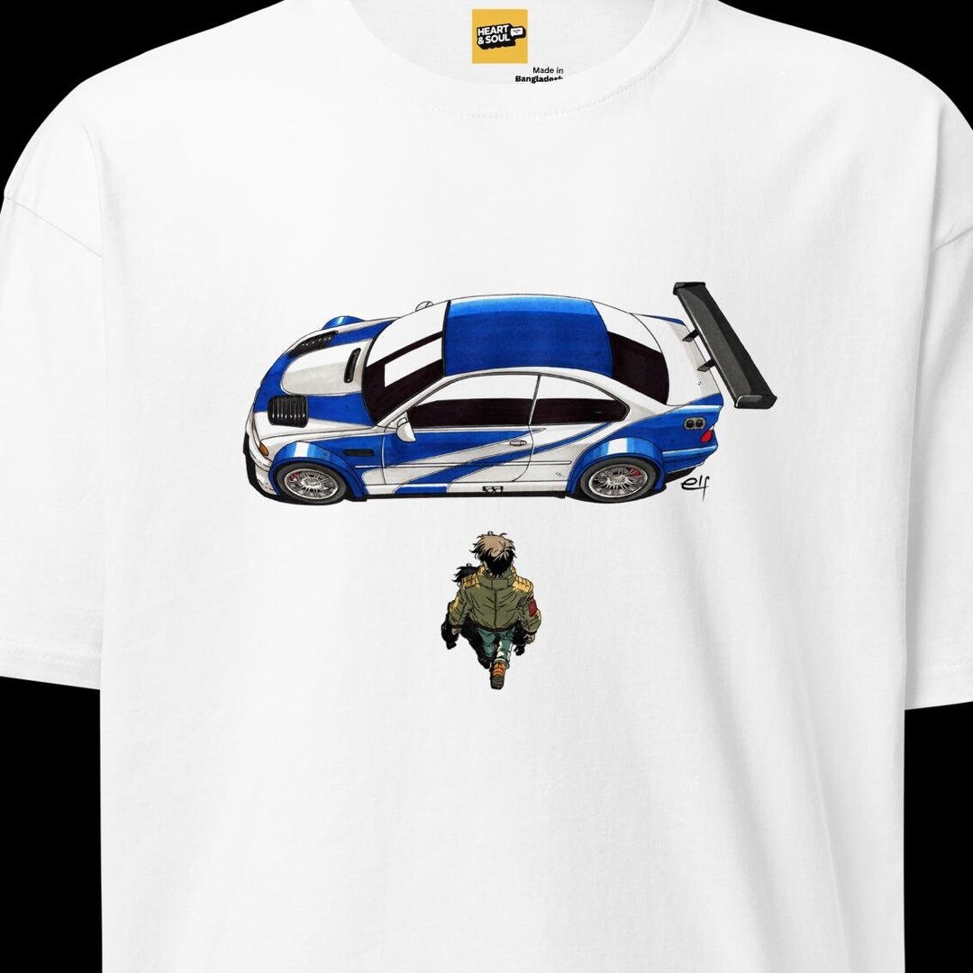 Need for Speed Shirt, Need for Speed Most Wanted, M3 GTR, BMW Shirt ...