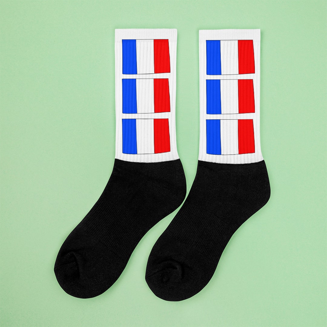 French Socks, France Socks, French Flag, Flag Socks, World Socks ...