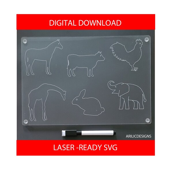 Tracing Lines Svg - Etsy