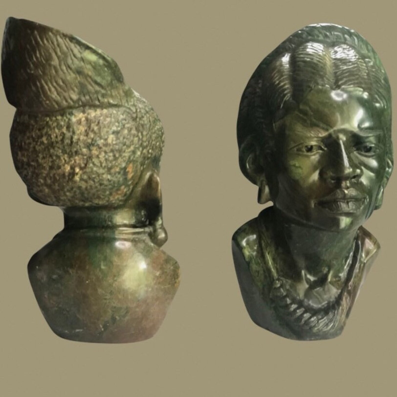 Serpentine Verdite Shona Sculptures, Circa 1970’s From Formerly Know ...