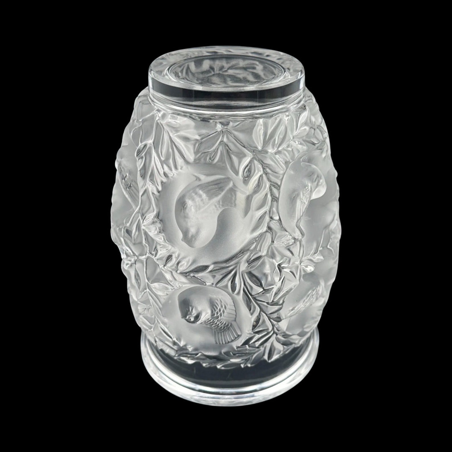 Vintage Lalique Crystal Bagatelle Vase, Circa 1970’s - Etsy