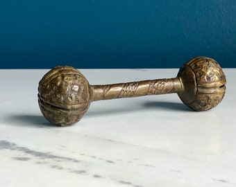 Antique Baby Rattle - Etsy